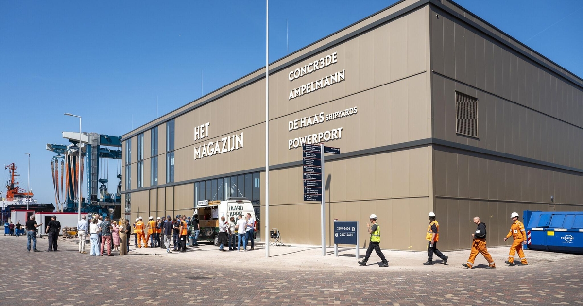 Het Magazijn RDM werf Rotterdam | RoosRos